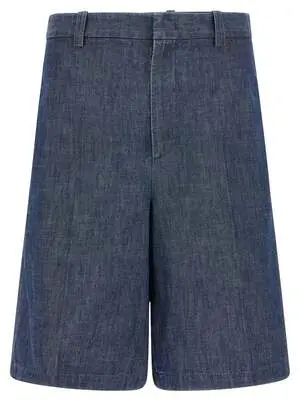 JIL SANDER 210' Denim Bermuda Shorts - Blue