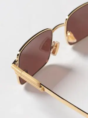 Bottega Veneta Rectangle Metal Sunglasses