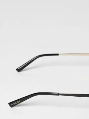 Gucci Oval Rimless Sunglasses - Black