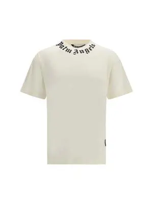 Palm Angels Logo Crewneck T-shirt - Multicolor