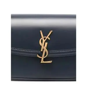 Saint Laurent Calfskin Mini Bag With Gold-tone Hardware