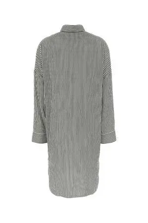 TOM FORD Embroidered Silk Shirt Dress