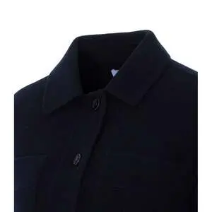 Max Mara Cropped Wool Blend Jacket
