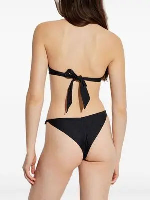 Versace La Medusa Triangle Bikini Top - Multicolor