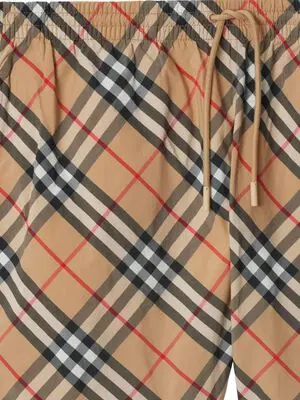 Burberry Check Swim Shorts - Multicolor