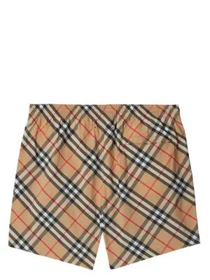 Burberry Check Swim Shorts - Multicolor