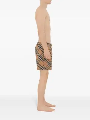 Burberry Check Swim Shorts - Multicolor