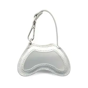 DIESEL® Polished Finish Keyring & Chain