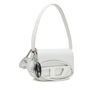 DIESEL® Polished Finish Keyring & Chain