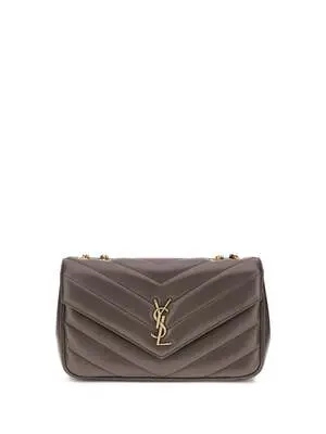 Saint Laurent SAINT LAURENT LouLou Shoulder Bag Gray