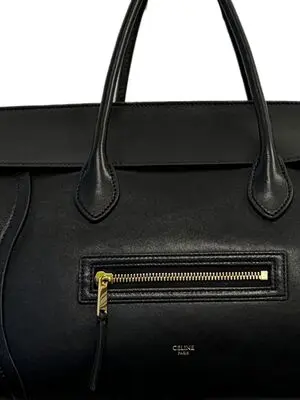 Celine Luggage Medium Leather Tote Bag - Multicolor
