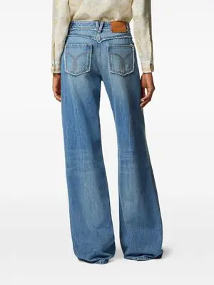 Versace Denim Cotton Jeans - Multicolor