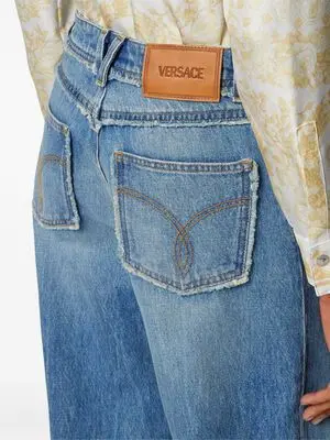 Versace Denim Cotton Jeans - Multicolor