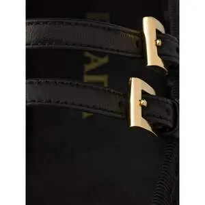 Prada Ballet Flats With Buckle Detailing