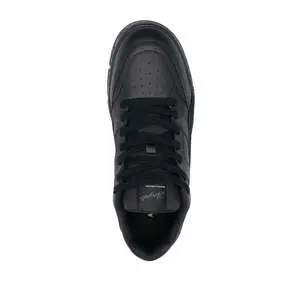 Axel Arigato Calf Leather And Suede Low-top Sneakers - Black