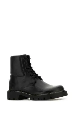 Loewe Leather Sierra Ankle Boots