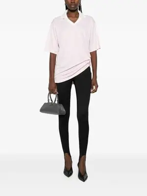 COURREGES Courrèges Oversized V-neck Sports Polo - Multicolor