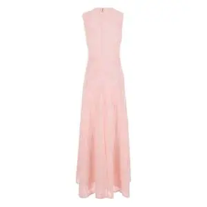 ROTATE BY BIRGER CHRISTENSEN Textured Sleeveless Maxi Dress