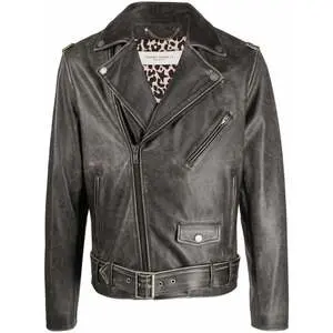 GOLDEN GOOSE Biker Jacket - Black