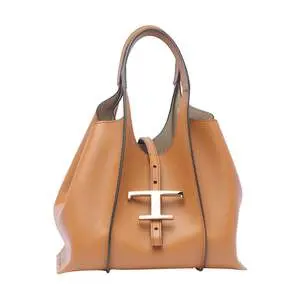 TOD'S Mini T-timeless Shopping Bag - Brown