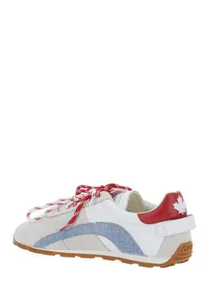 Dsquared2 Low Top Sneakers With Logo Detailing - Multicolor