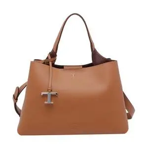 TOD'S Medium Leather Handbag With T Charms