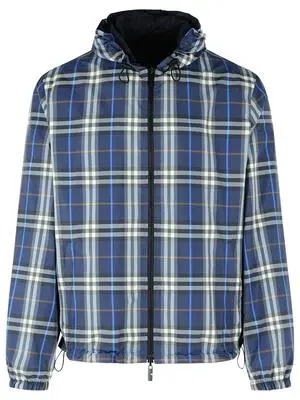 Burberry Dark Polyester Reversible Jacket