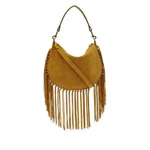Isabel Marant Étoile Suede Fringe Shoulder Bag