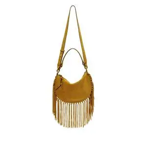 Isabel Marant Étoile Suede Fringe Shoulder Bag