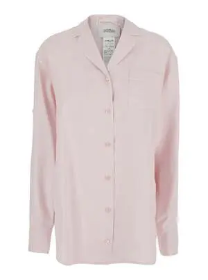 Sportmax Viscose Long Sleeve Shirt - Multicolor