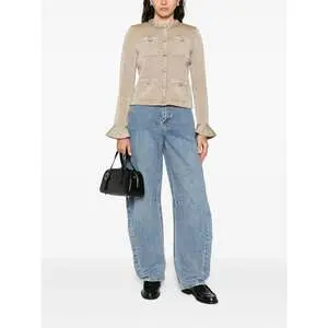 SELF-PORTRAIT Wide-leg Jeans