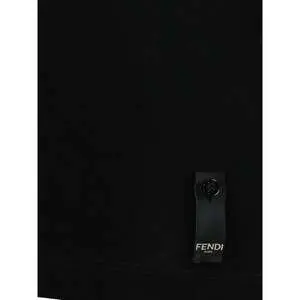 Fendi Polo Shirts - Black