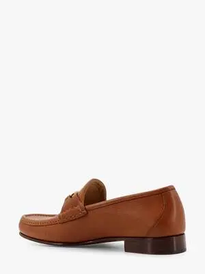 Valentino Garavani Vlogo Leather Loafers