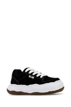Mihara Yasuhiro Velvet Oliver Sneakers - Black