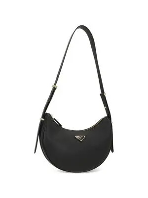 Prada Calf Leather Shoulder Bag - Black