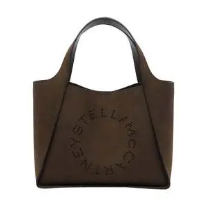 Stella McCartney Suede Stella Logo Tote Bag - Multicolor