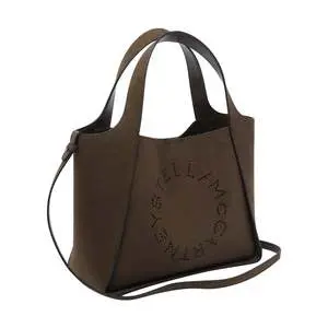 Stella McCartney Suede Stella Logo Tote Bag - Multicolor