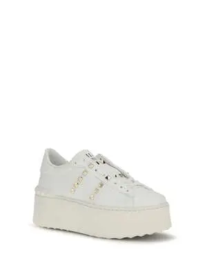 Valentino Garavani Rockstud Untitled Flatform Sneakers