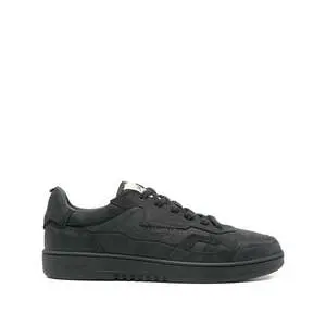 Axel Arigato Calf Leather Lace-up Low-top Sneakers - Black