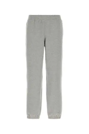 Burberry Grey Cotton Joggers - Gray