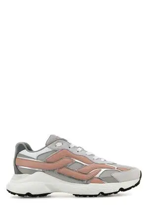 TOD'S Leather And Mesh Sneakers - Multicolor