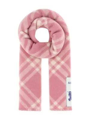 Burberry Check Wool Scarf - Multicolor