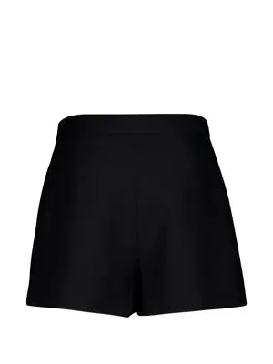 Valentino Garavani Vlogo Signature Wool And Silk Shorts