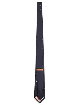 Paul Smith Silk Neck Tie - Blue