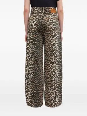 GANNI Organic Cotton Denim Jeans
