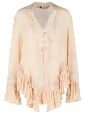 Blumarine Pleated Blouses
