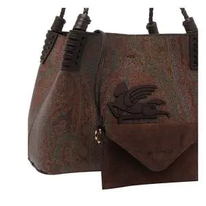 Etro Small Libra Arnica Shopping Bag - Brown