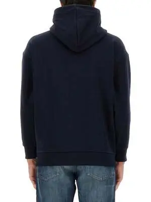 BOSS Sweatshirt With Logo And Zip-up Front