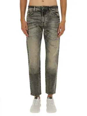 BOSS Jeans In Denim - Gray