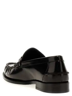 Versace Medusa '95 Leather Loafers - Black
